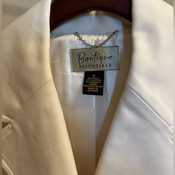 Boutique Essentials | Jackets & Coats | Creamwhite Blazer | Poshmark